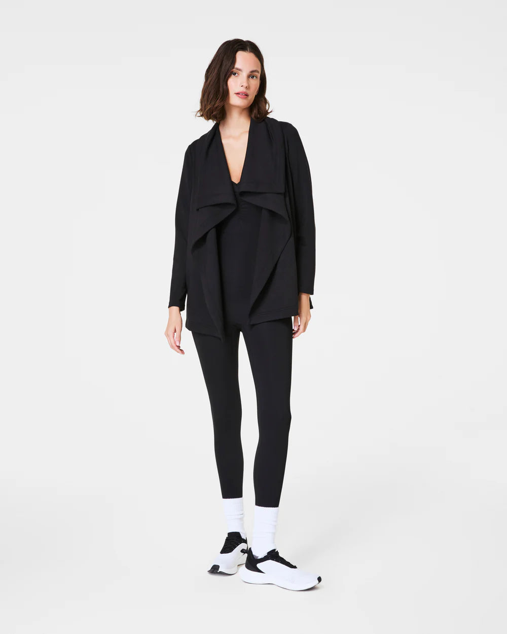 Spanx AirEssential Open Wrap Cardigan Black – Perrefitte